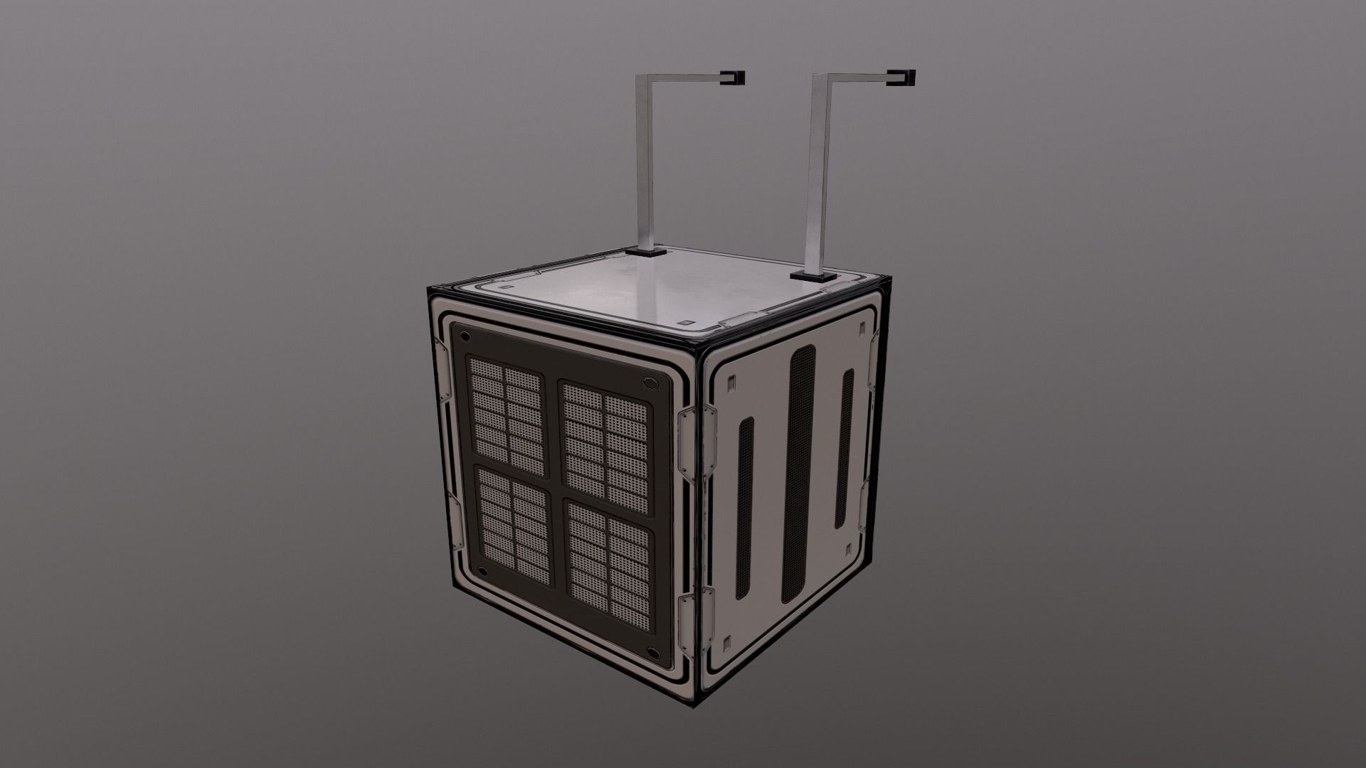 Sci-Fi Panel free VR / AR / low-poly 3D model | CGTrader