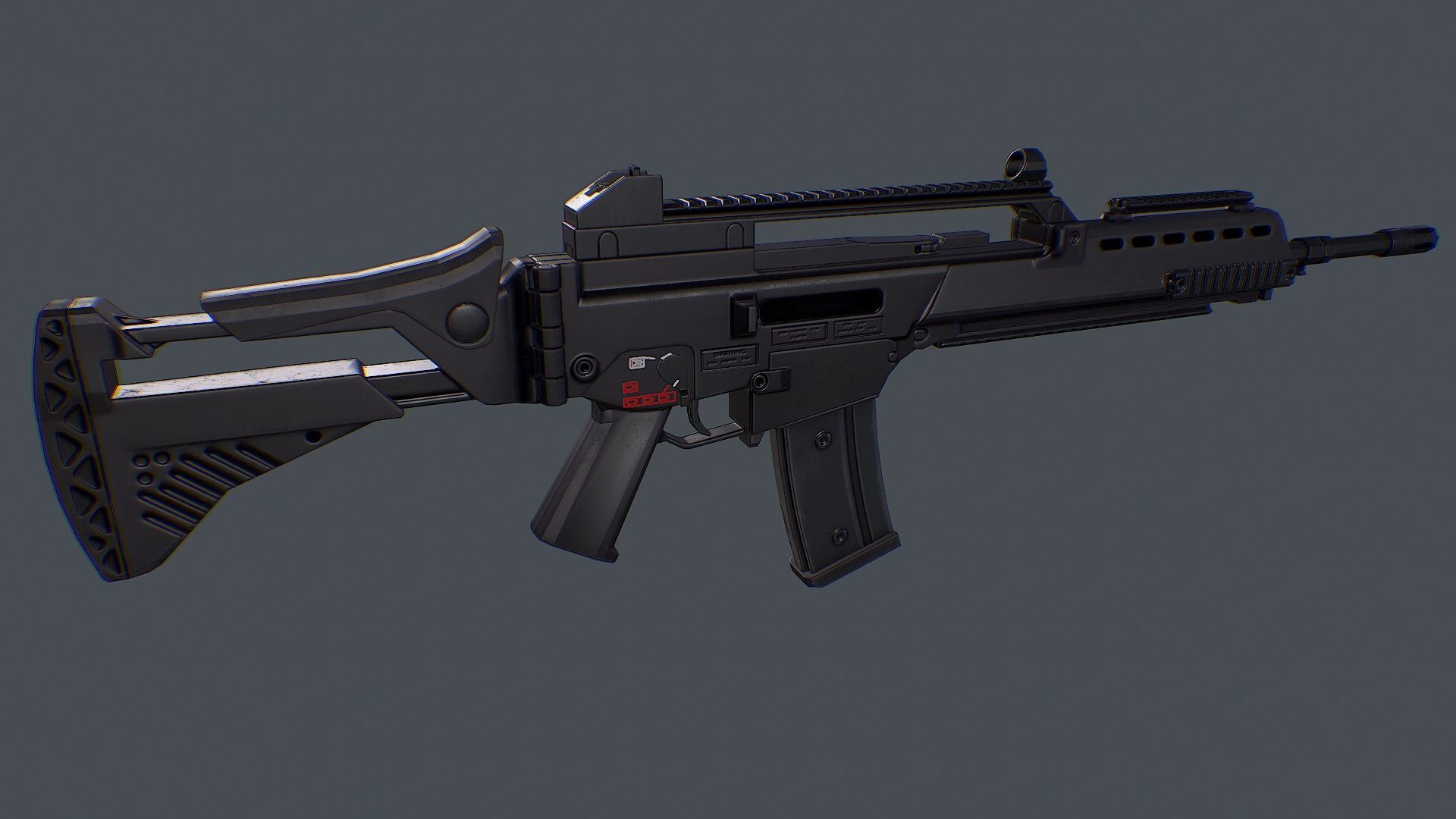 3D model G36A3 Modification Pack VR / AR / low-poly | CGTrader