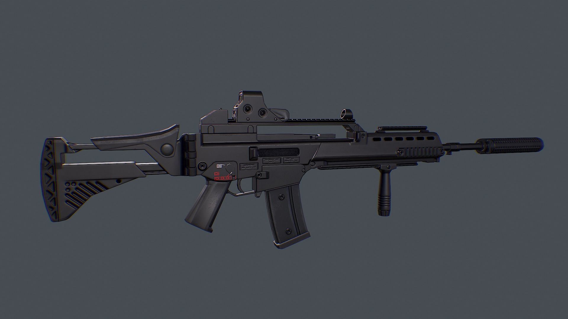 3D model G36A3 Modification Pack VR / AR / low-poly | CGTrader
