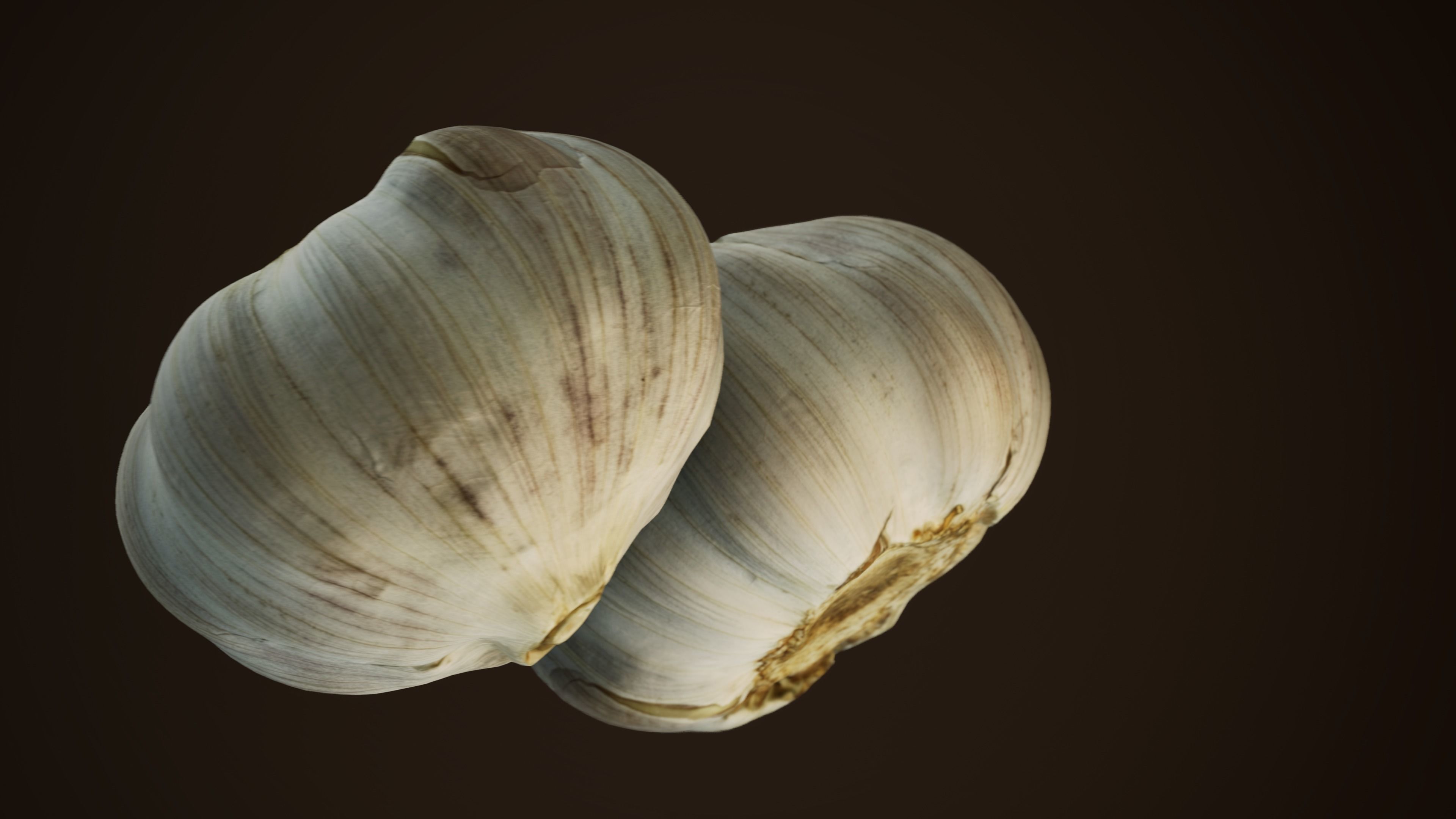 3D model Photogrammetry - Garlic - 4K VR / AR / low-poly | CGTrader