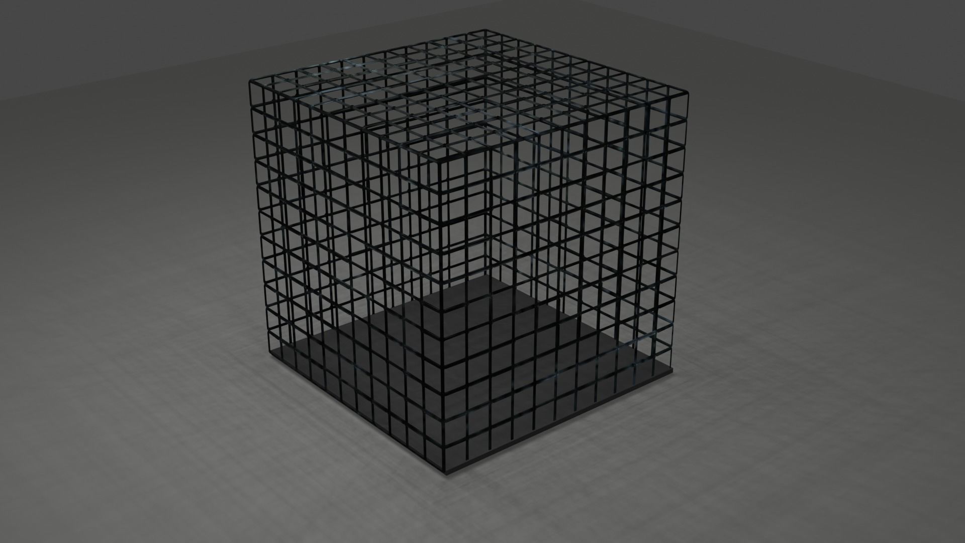 Simple Cage 3D model | CGTrader