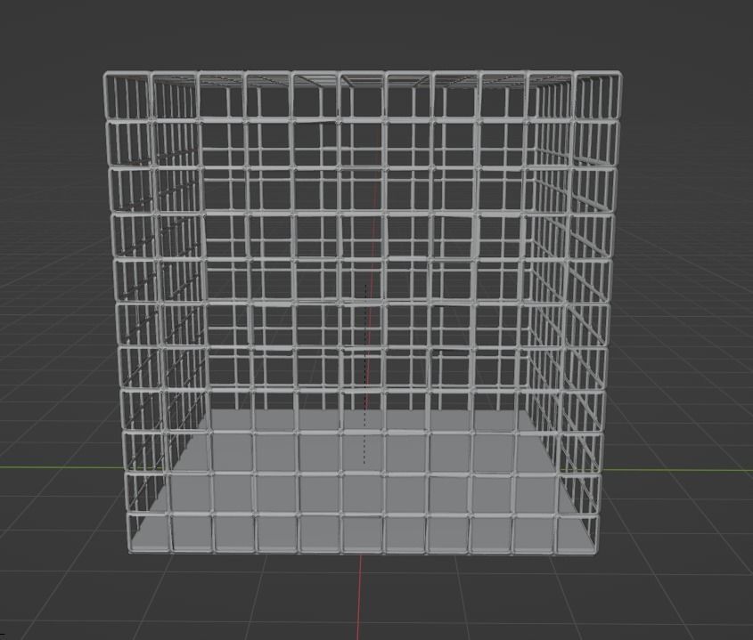 Simple Cage 3D model | CGTrader