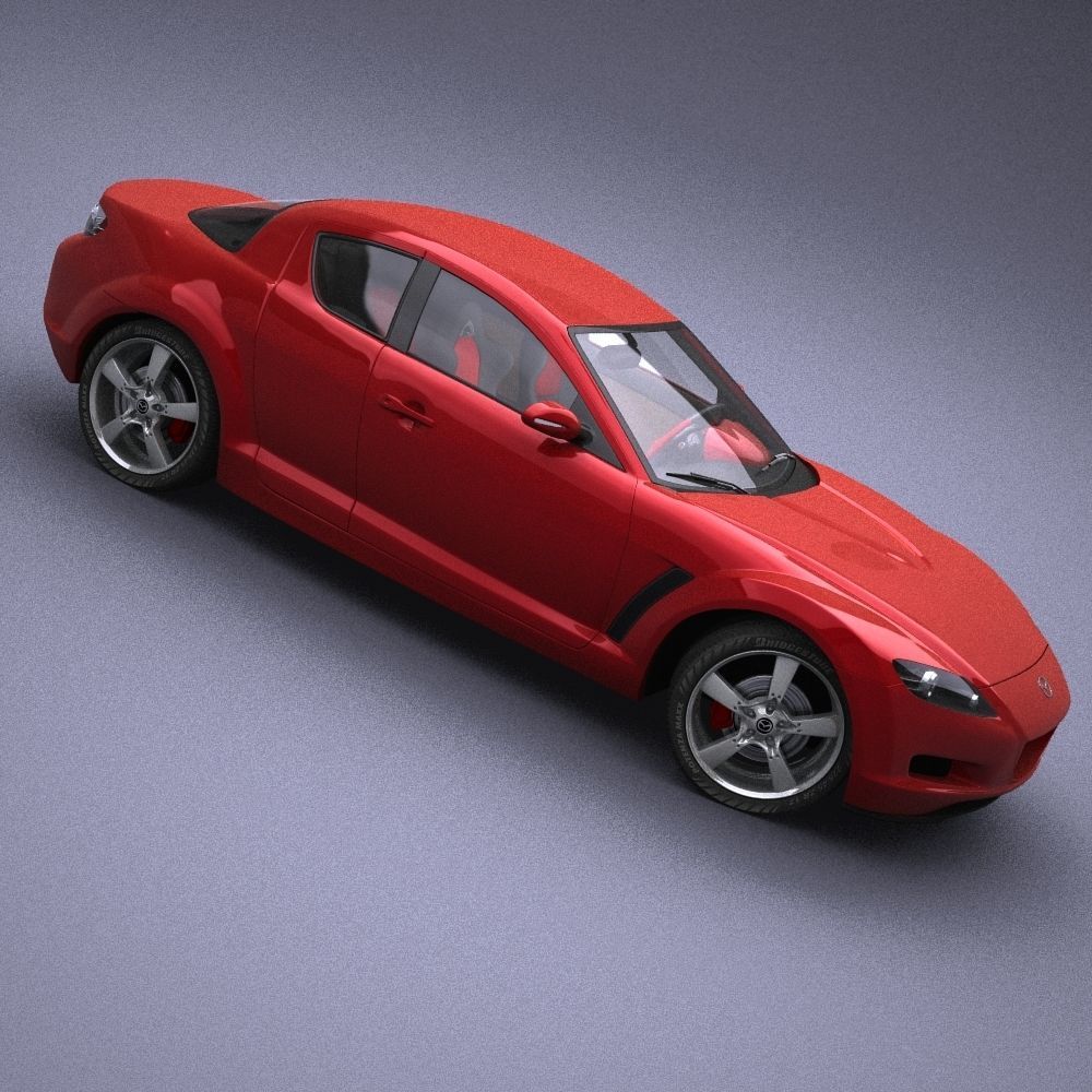 Mazda RX8 model in Lightwave 3D 3D model | CGTrader