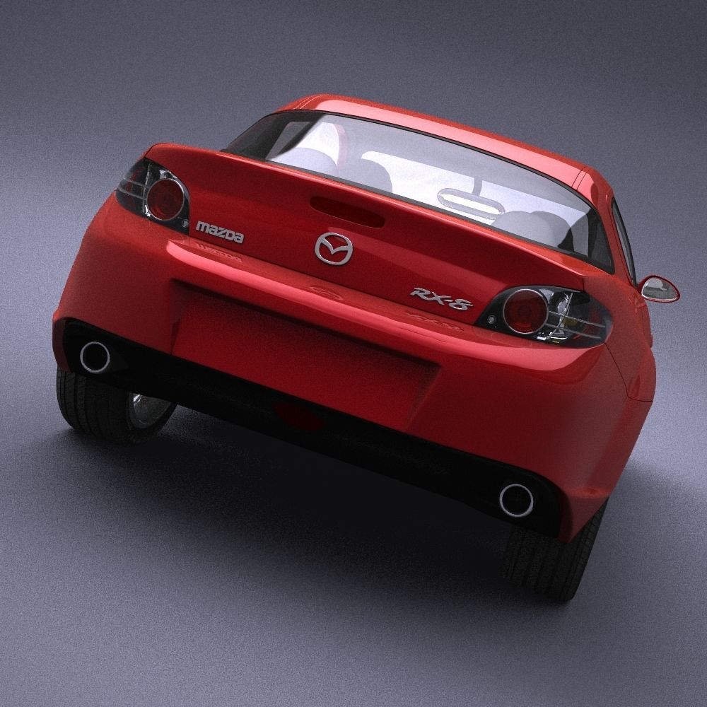 Mazda RX8 model in Lightwave 3D 3D model | CGTrader