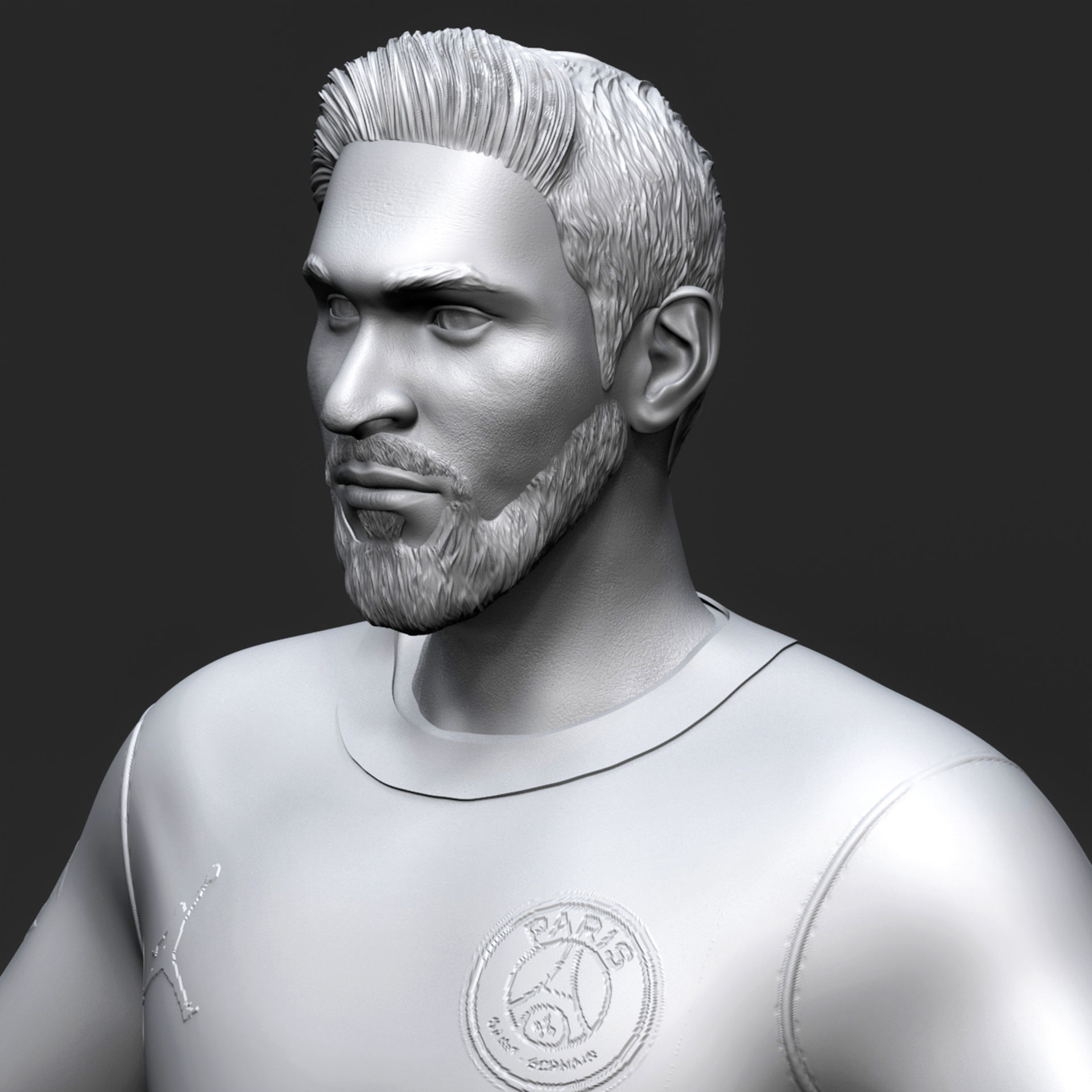 Messi 3D Printable 1 3D model 3D printable | CGTrader