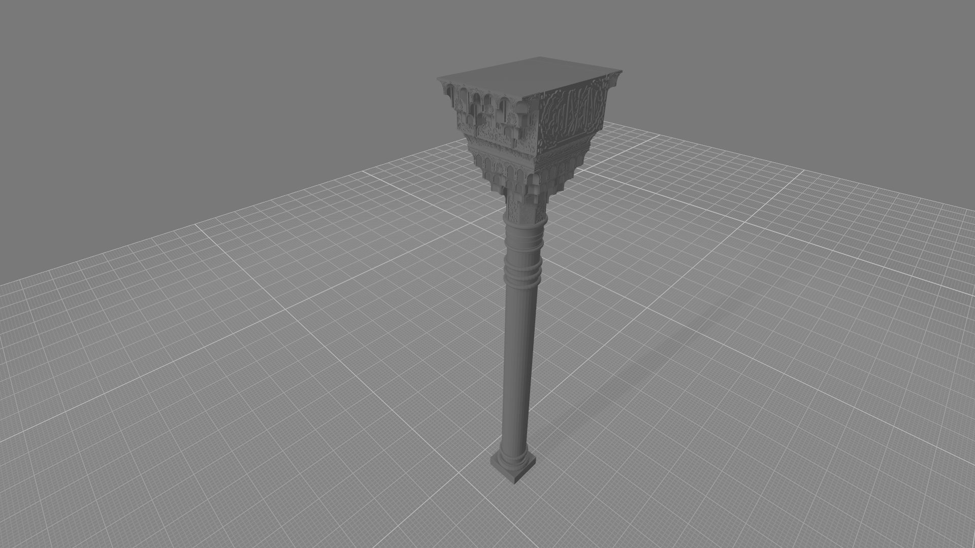 MUQARNAS Capital Alhambra of Granada 3D model | CGTrader