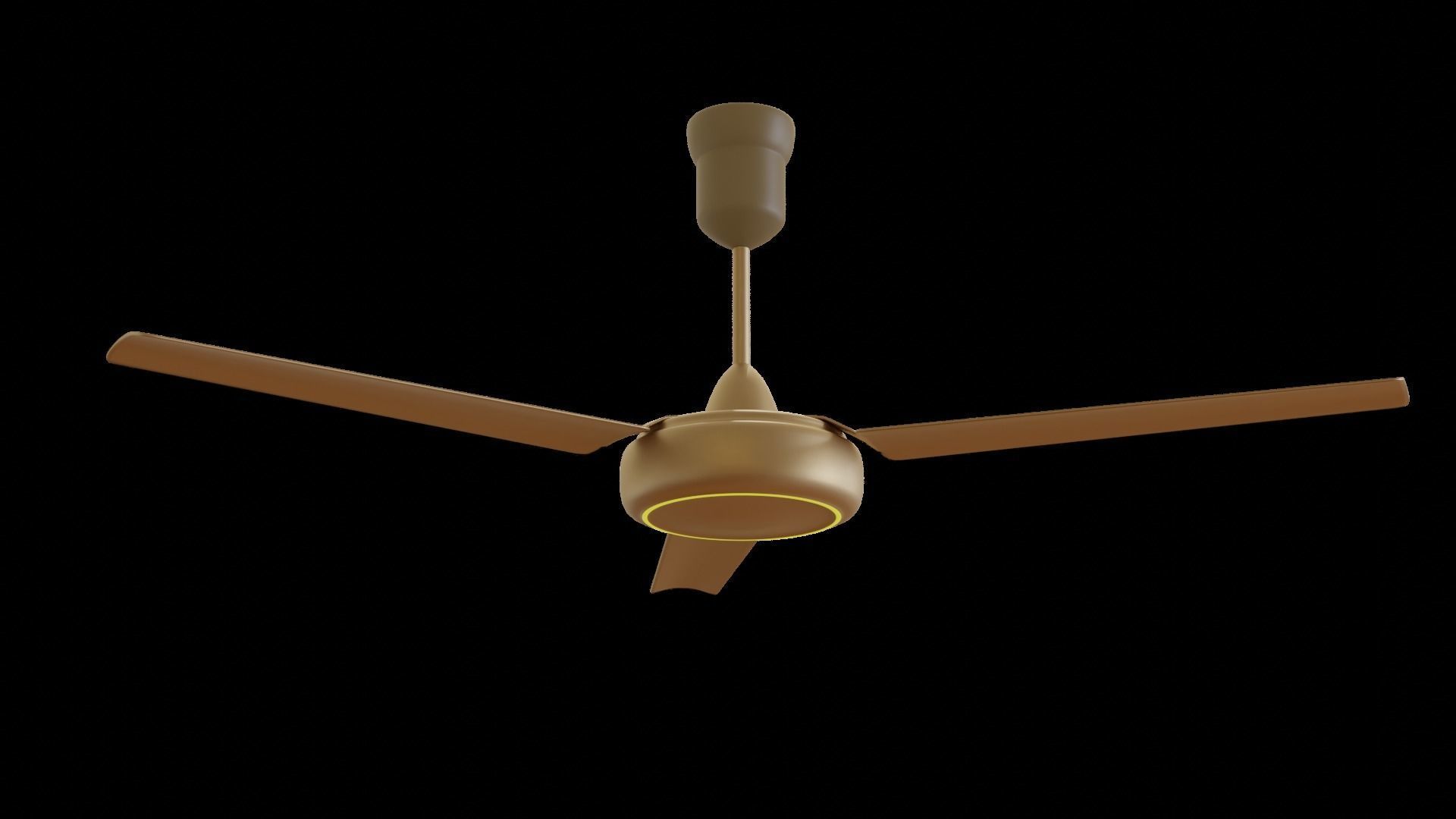 Low Poly Semi Realistic Fan Model 3D model | CGTrader