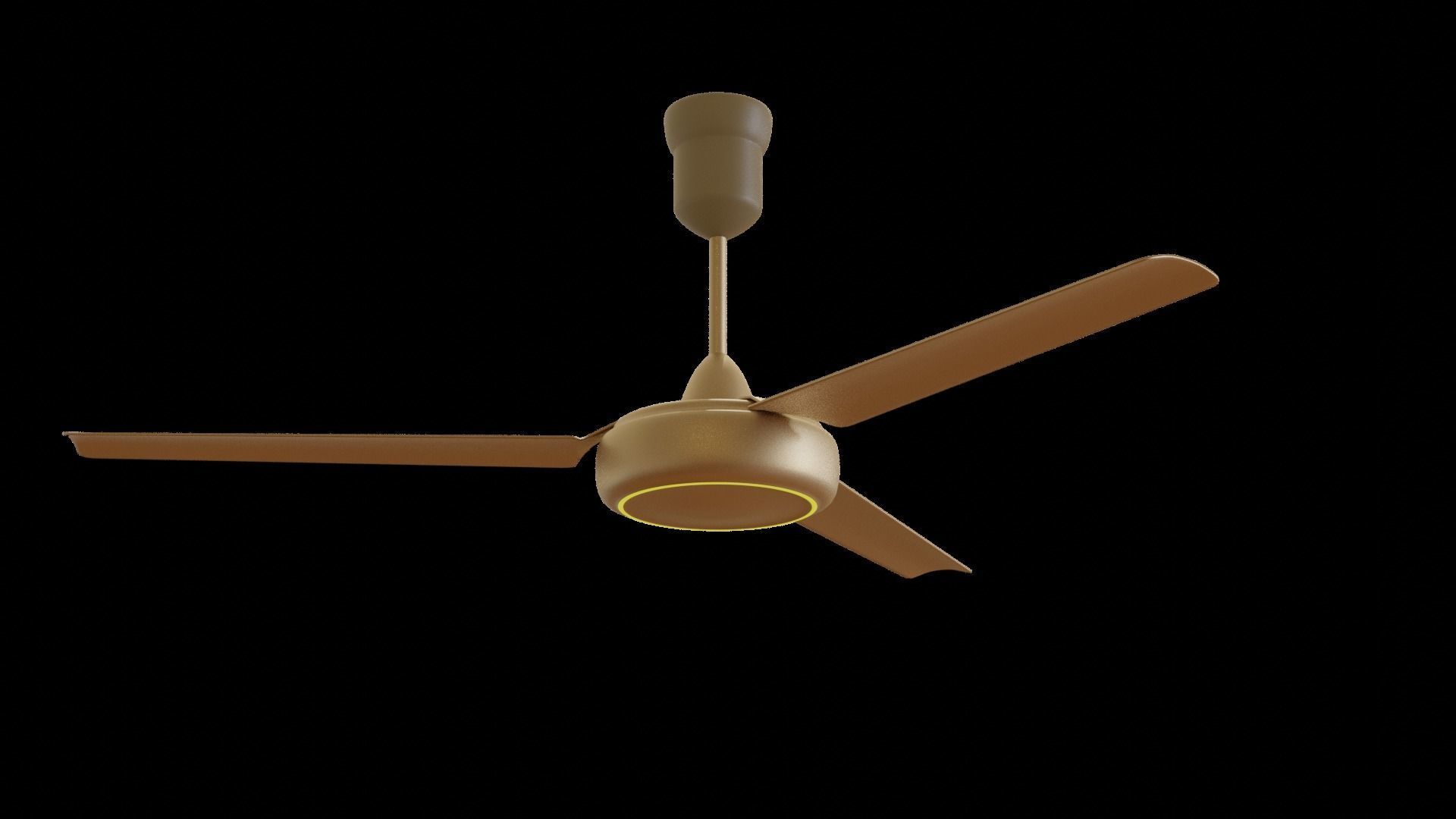 Low Poly Semi Realistic Fan Model 3D model | CGTrader