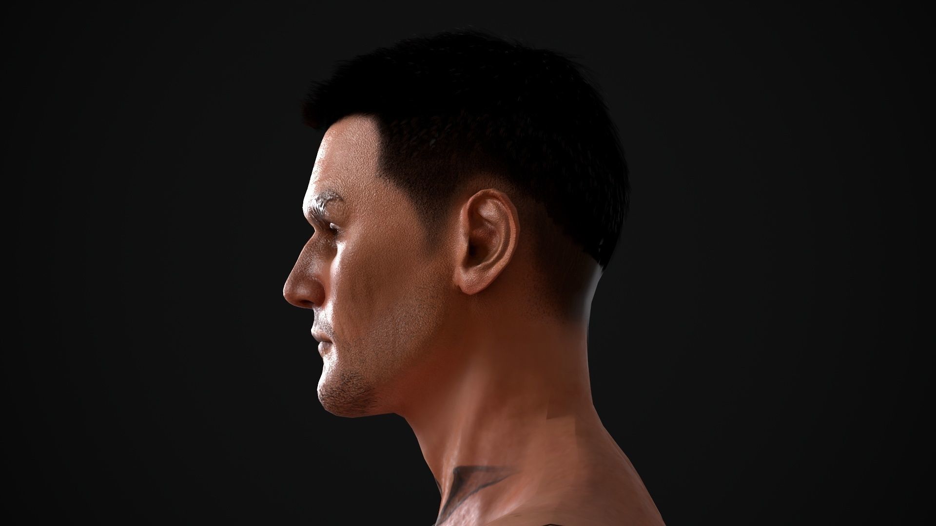 3D model UFC Game Fighting Character VR / AR / low-poly | CGTrader