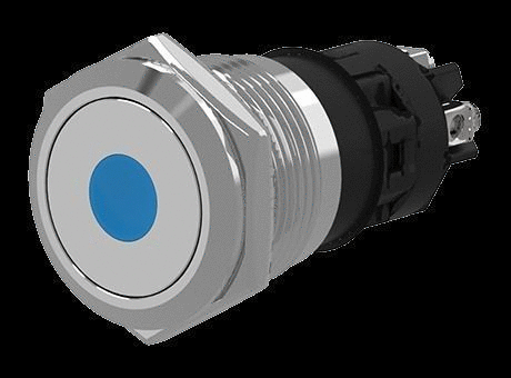 82-4254.1256 Illuminated pushbutton 16 mm stainless-steel, mo... free ...