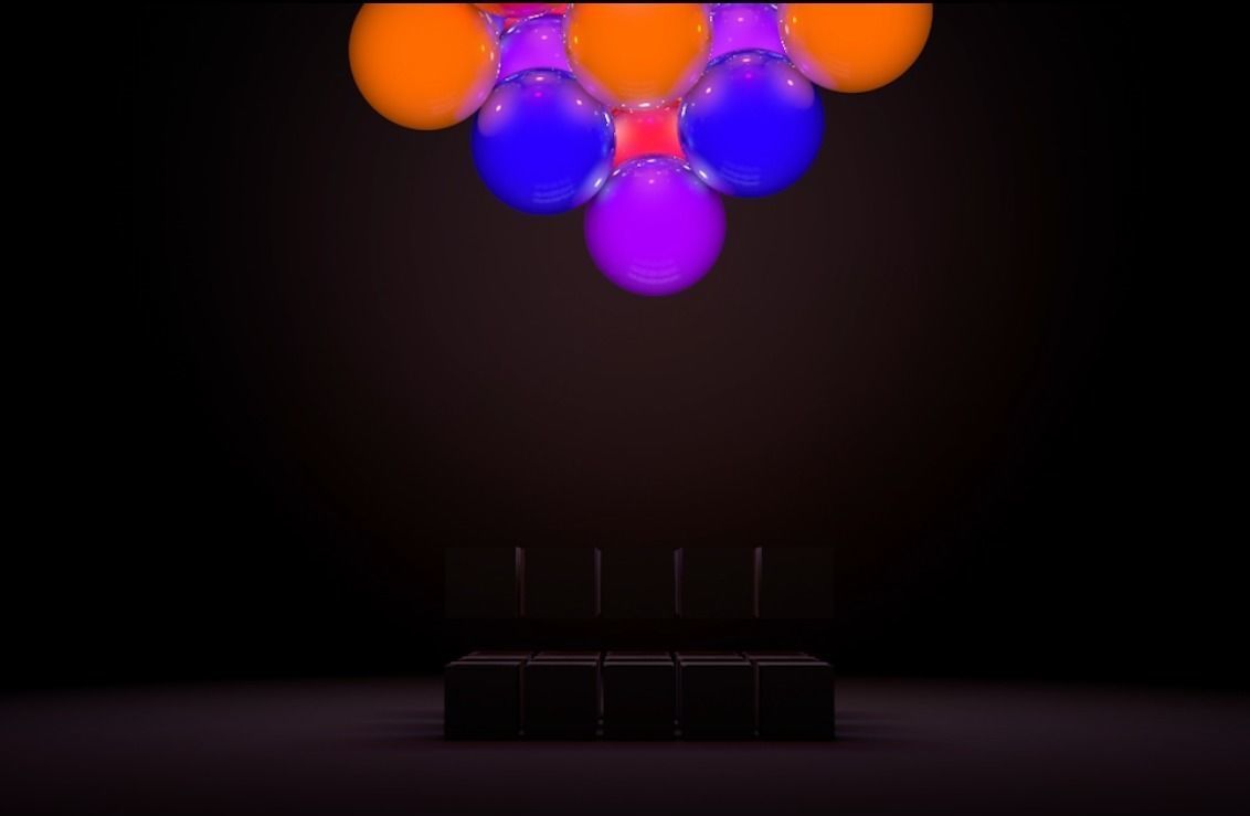 c4d Light ball animation 3D model animated rigged | CGTrader