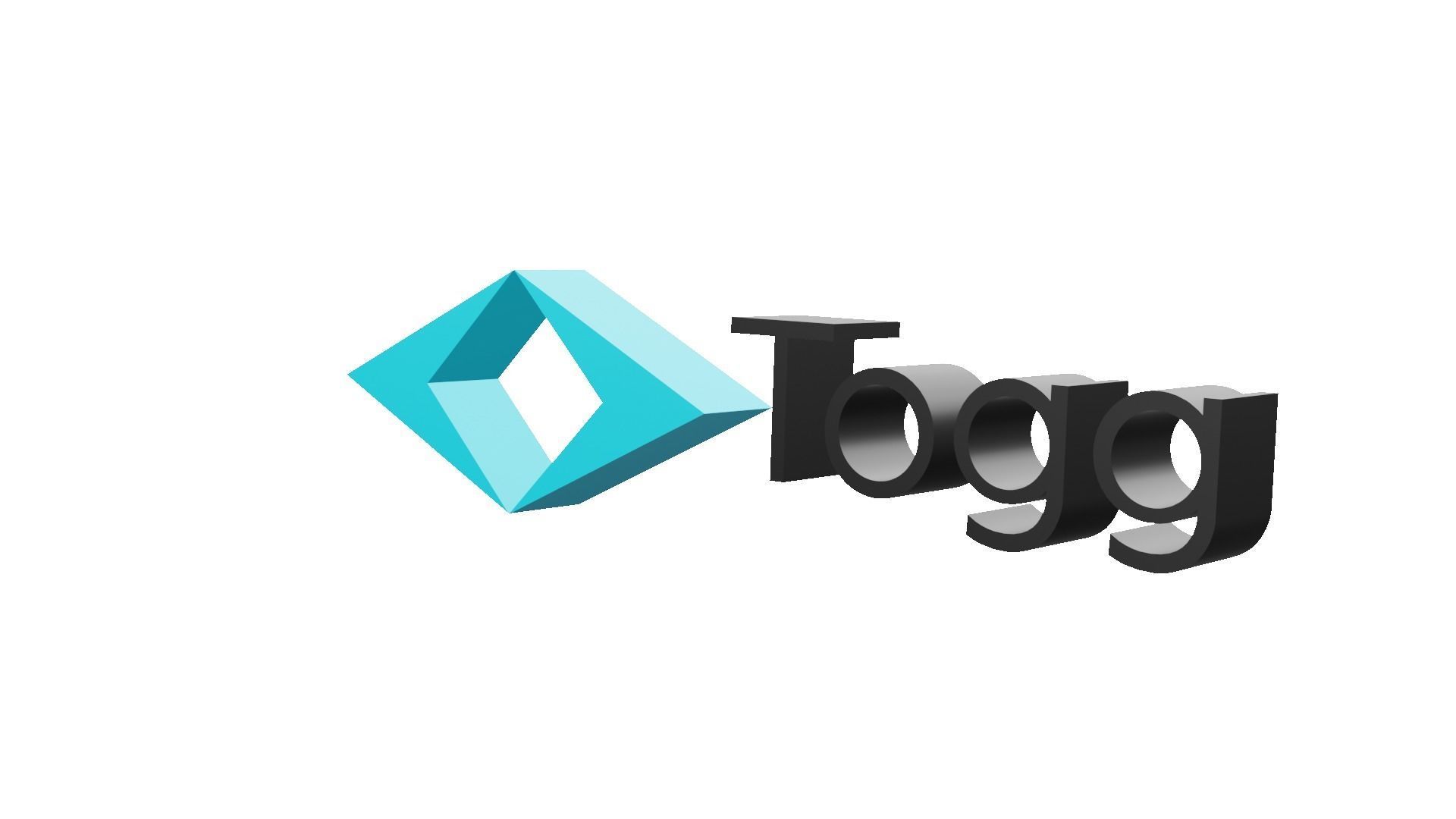 TOGG LOGO 3D free VR / AR / low-poly 3D model | CGTrader