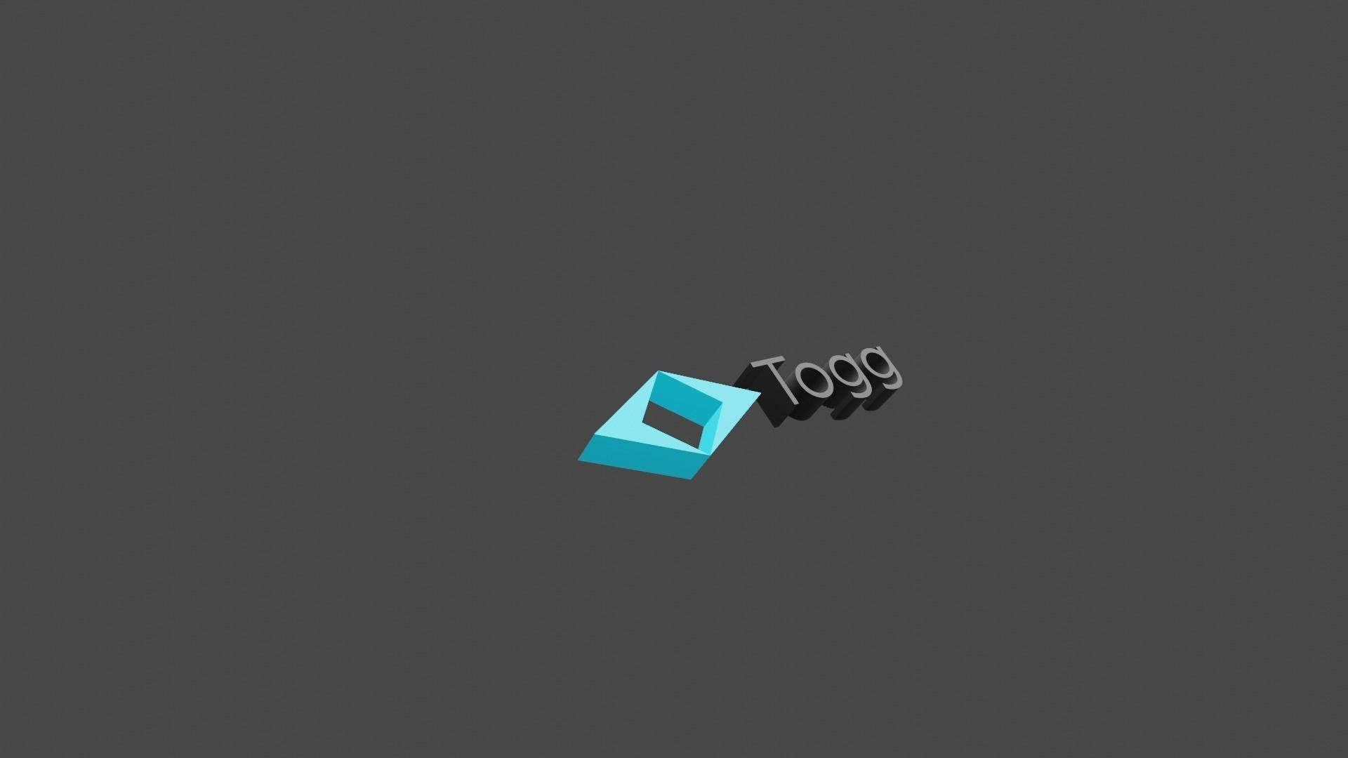 TOGG LOGO 3D free VR / AR / low-poly 3D model | CGTrader