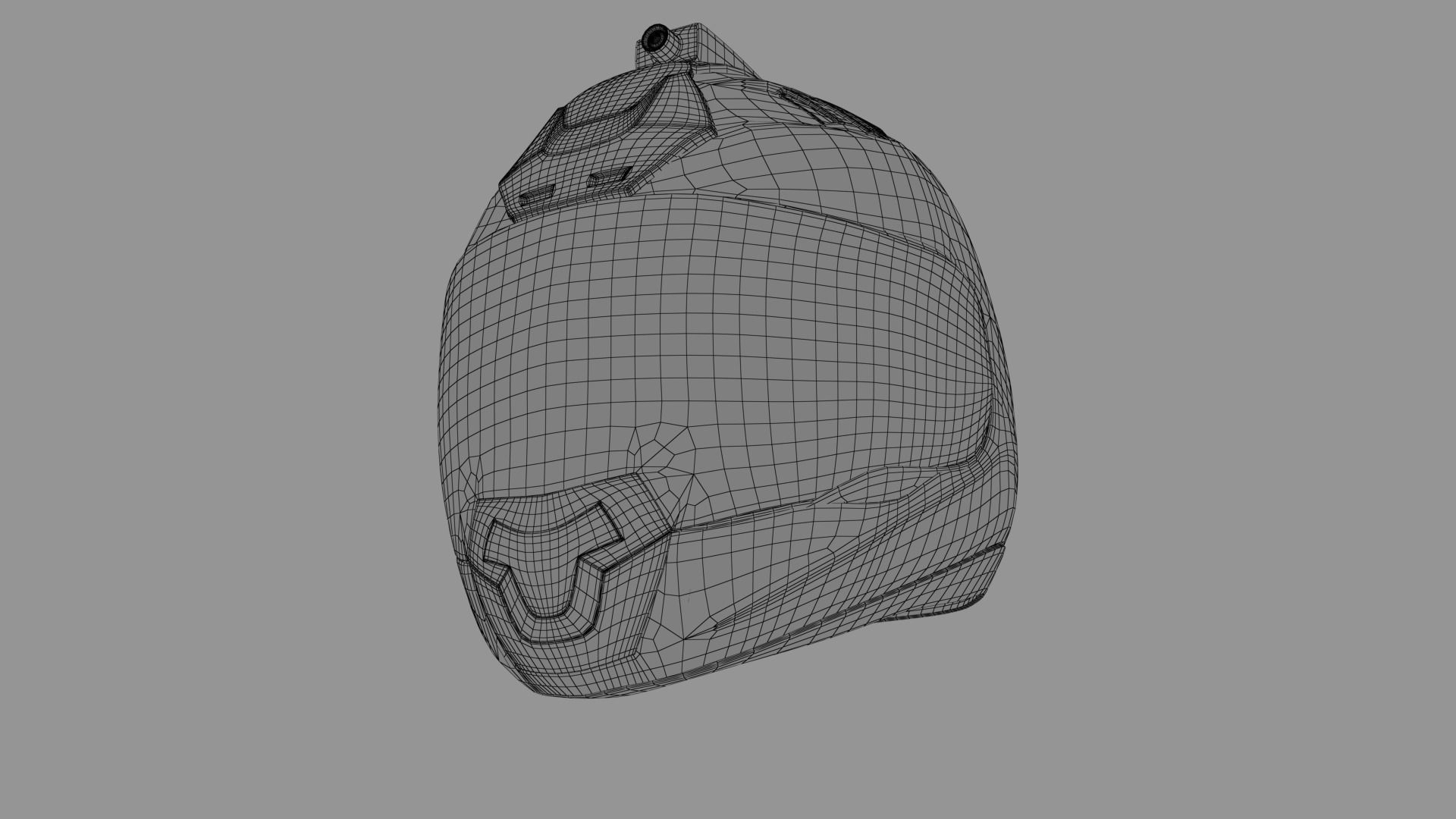 3D model Motorcycle Helmet VR / AR / low-poly | CGTrader