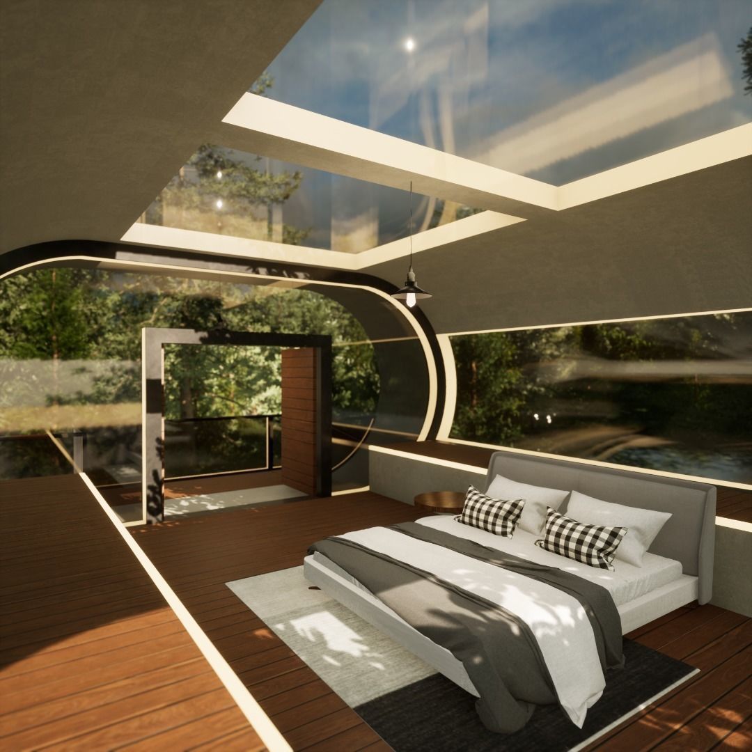Luxury CyberTreehouse free 3D model | CGTrader