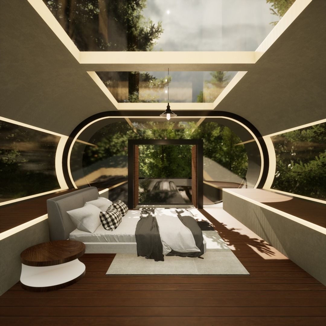 Luxury CyberTreehouse free 3D model | CGTrader