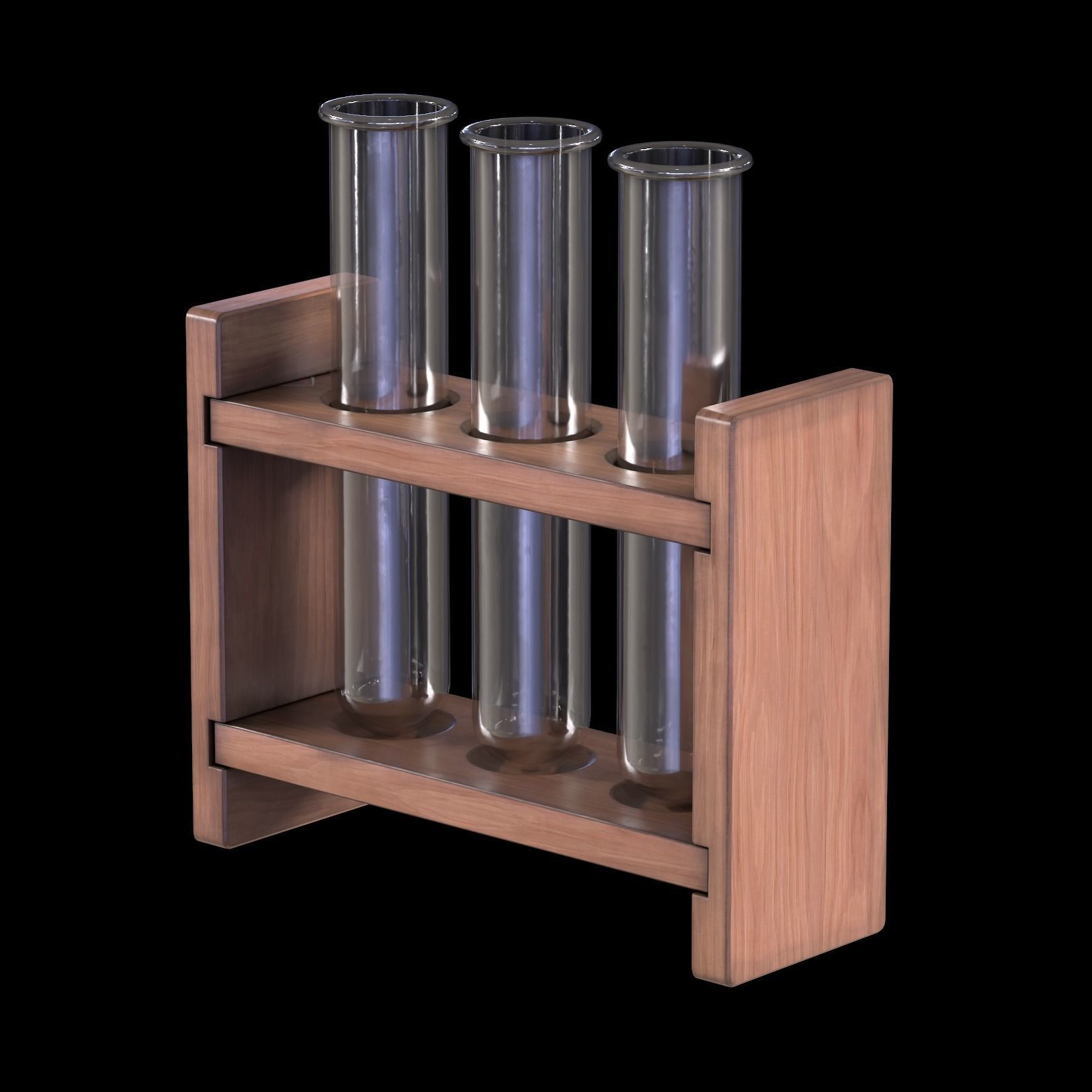 3D model Test Tubes and Rack VR / AR / low-poly | CGTrader