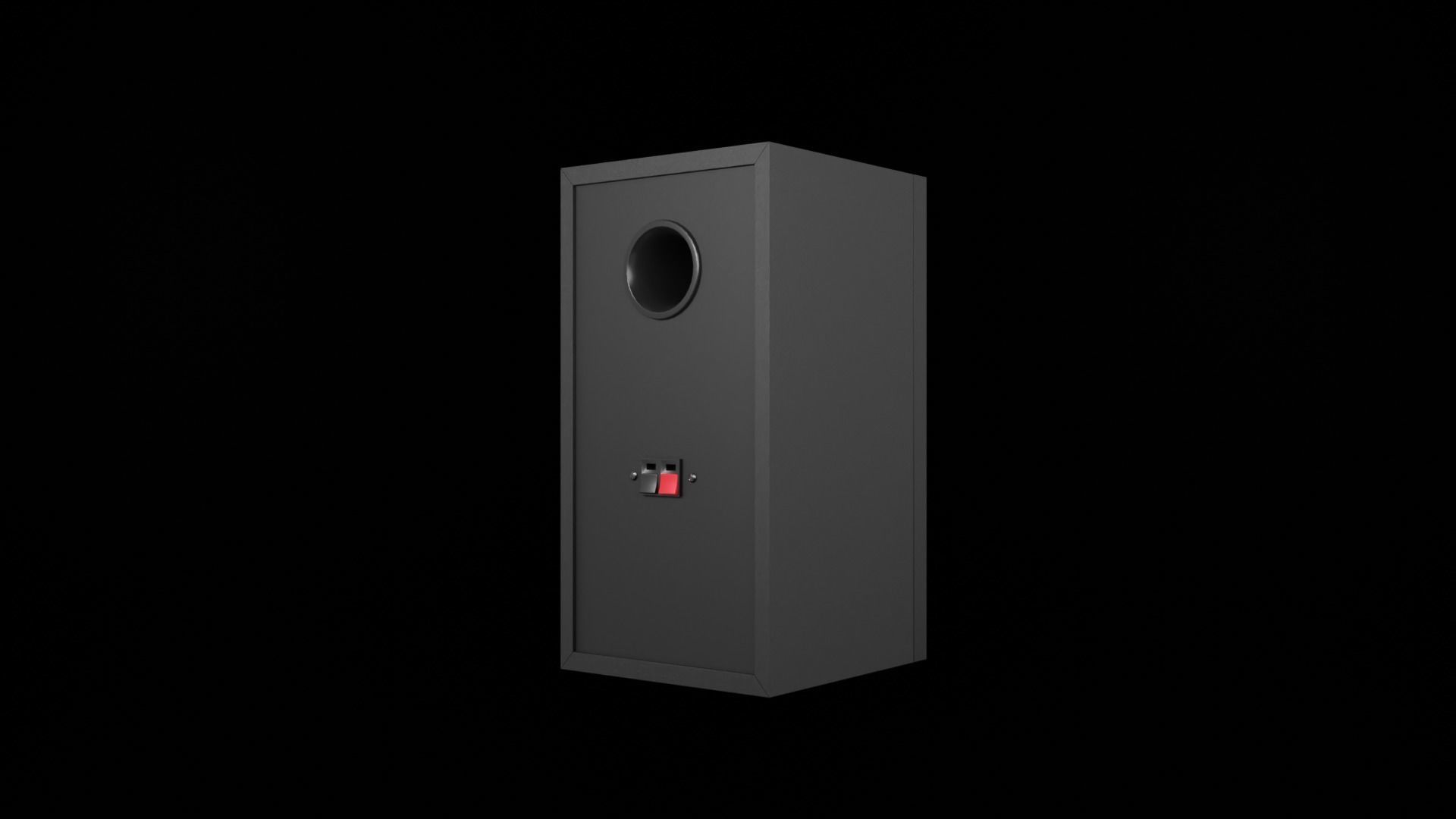 speaker sound Box PC 3D model | CGTrader