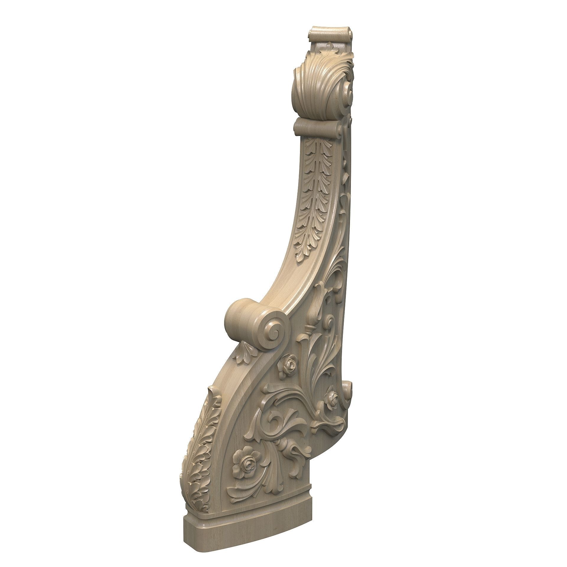 Support pillar ladder 3D model 3D printable | CGTrader