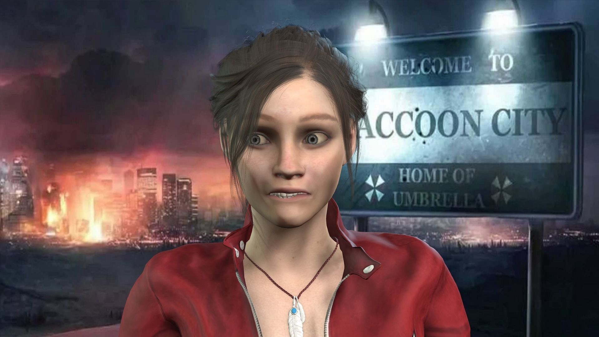 3D model Claire Redfield from Resident Evil 3D Model VR / AR / low-poly ...