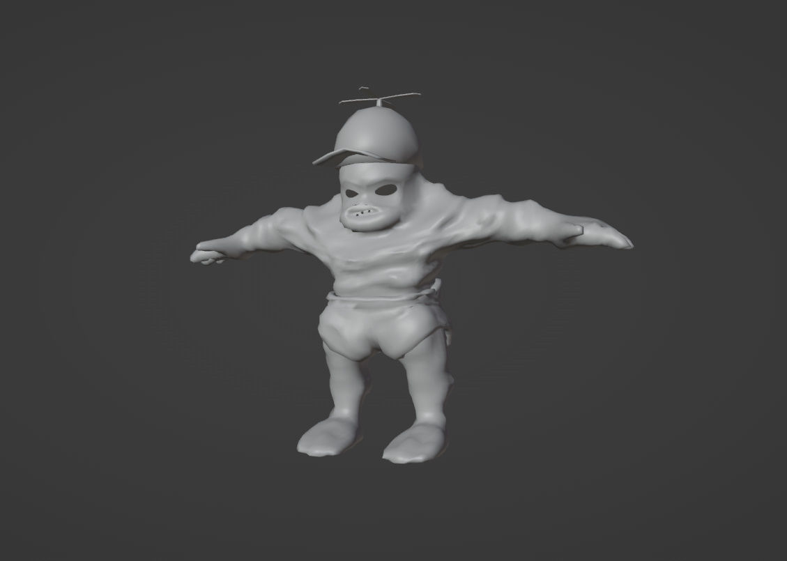 3D model Baby HellBound Monster VR / AR / low-poly | CGTrader