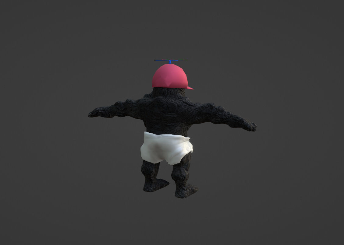 3D model Baby HellBound Monster VR / AR / low-poly | CGTrader