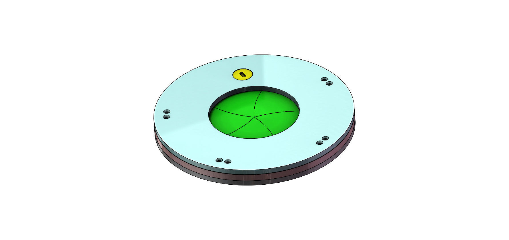 3DP5BLROD50A Mechanical shutter Iris mechanism kinematics diy 3D model ...