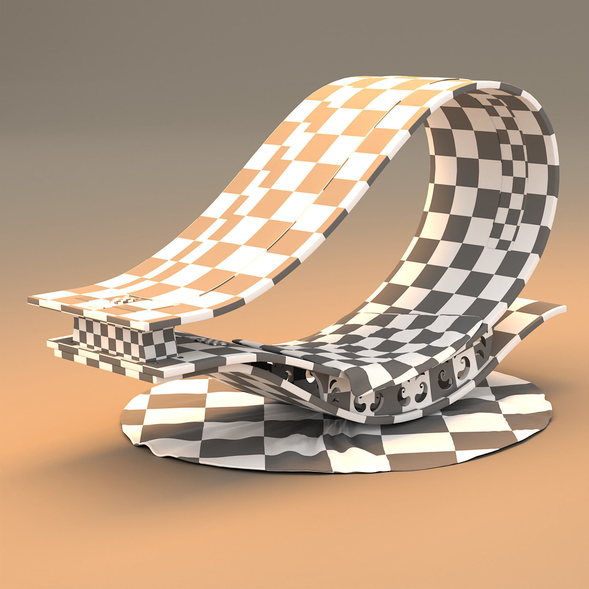 soft rocker 3D model | CGTrader