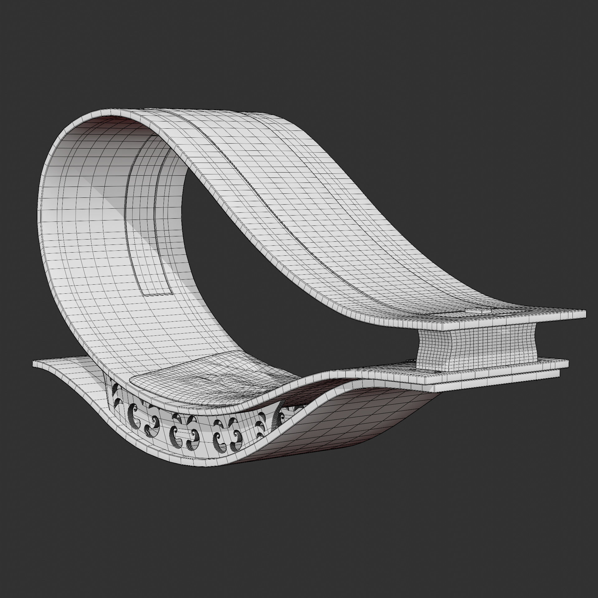 soft rocker 3D model | CGTrader