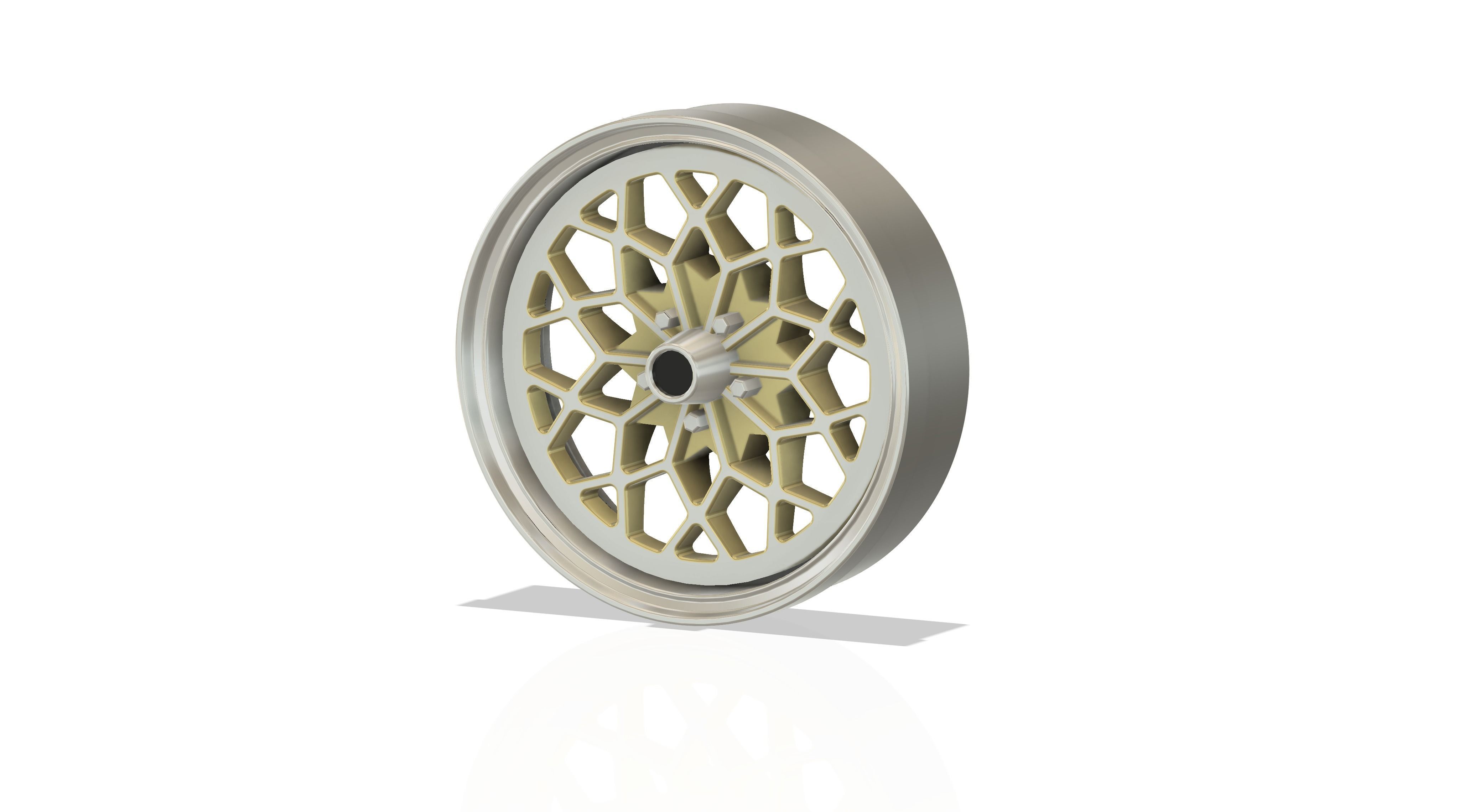 3D printable Trans Am Honeycomb wheel 3D model 3D printable | CGTrader