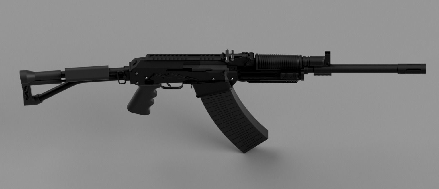 VPO-205-00 shotgun 3D model 3D model | CGTrader