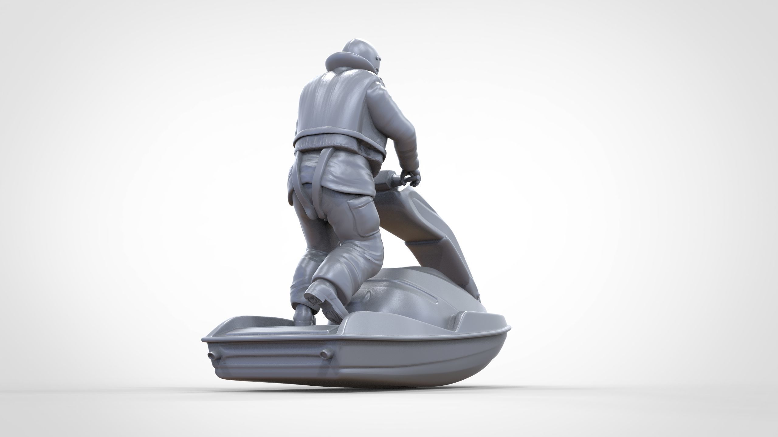 N11 Captain Royal National Lifeboat Institution RNLI Rescue crew 3D ...