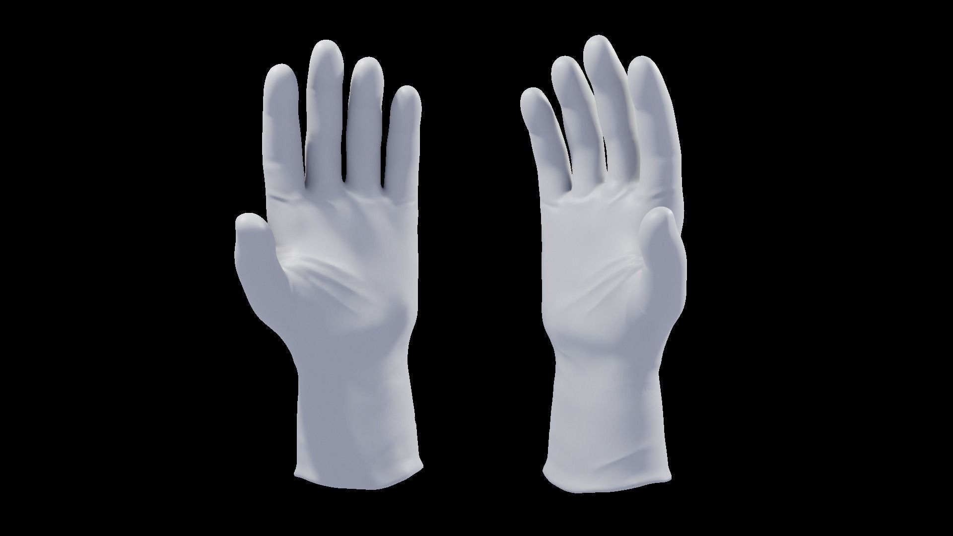 HAND Glove 3D 3D model animated rigged | CGTrader