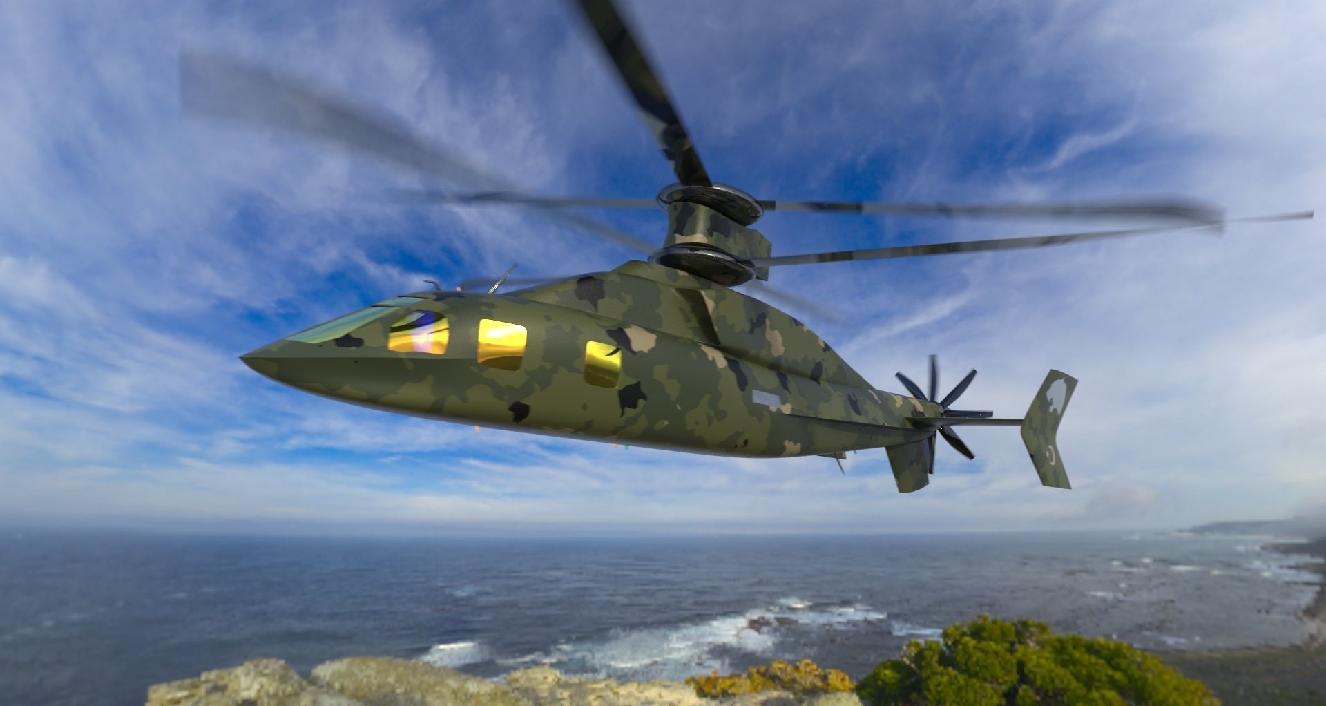 Lockheed Martin Defiant X 3D Model 3D model | CGTrader