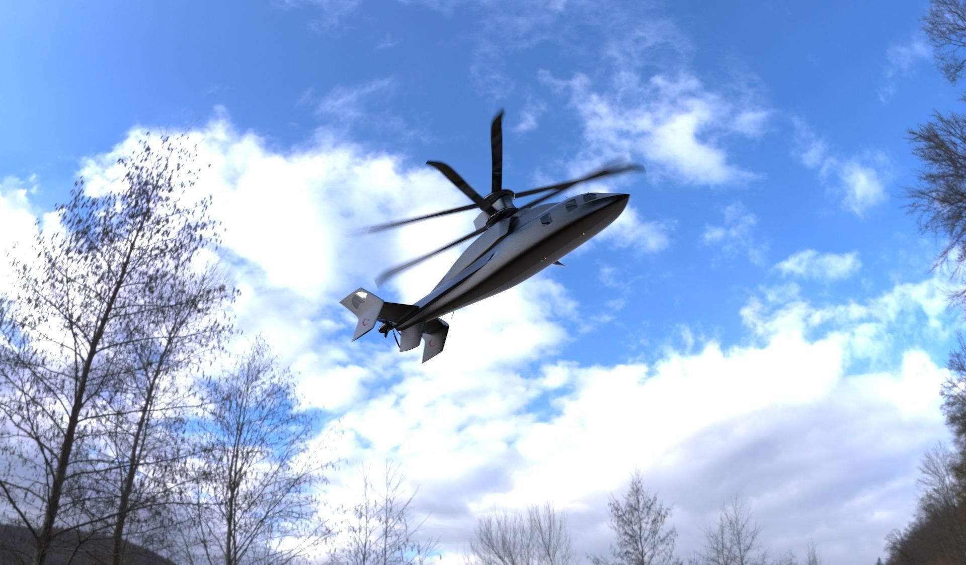 Lockheed Martin Defiant X 3D Model 3D model | CGTrader