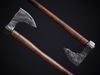 3D model Axe Low Poly High Poly 3D model Game Ready VR / AR / low-poly ...