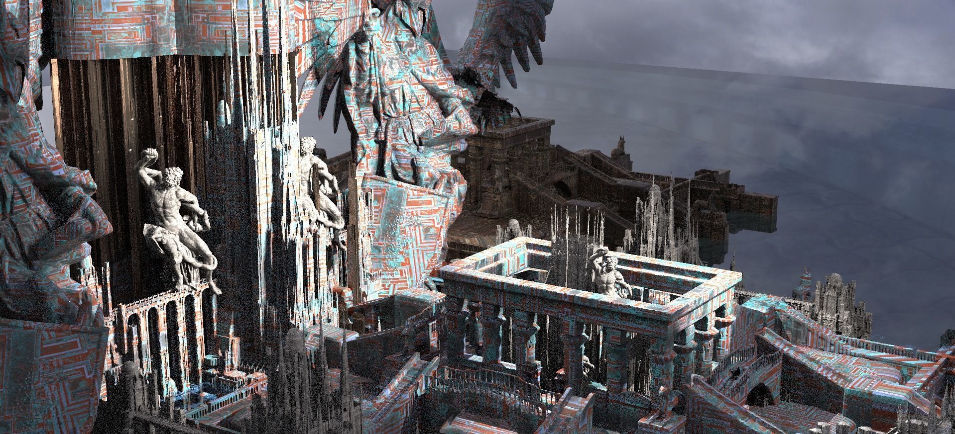 Classical Sci-Fi City Kitbash 3D model | CGTrader