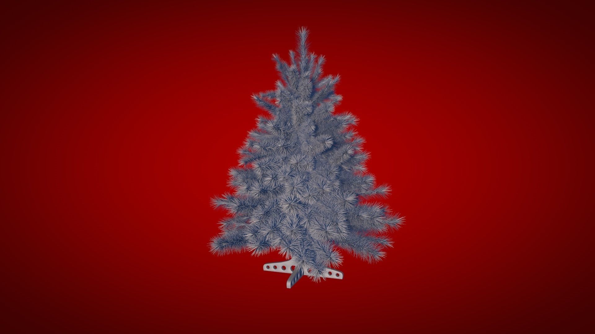 Highly detailed model of the Christmas tree 3D model | CGTrader