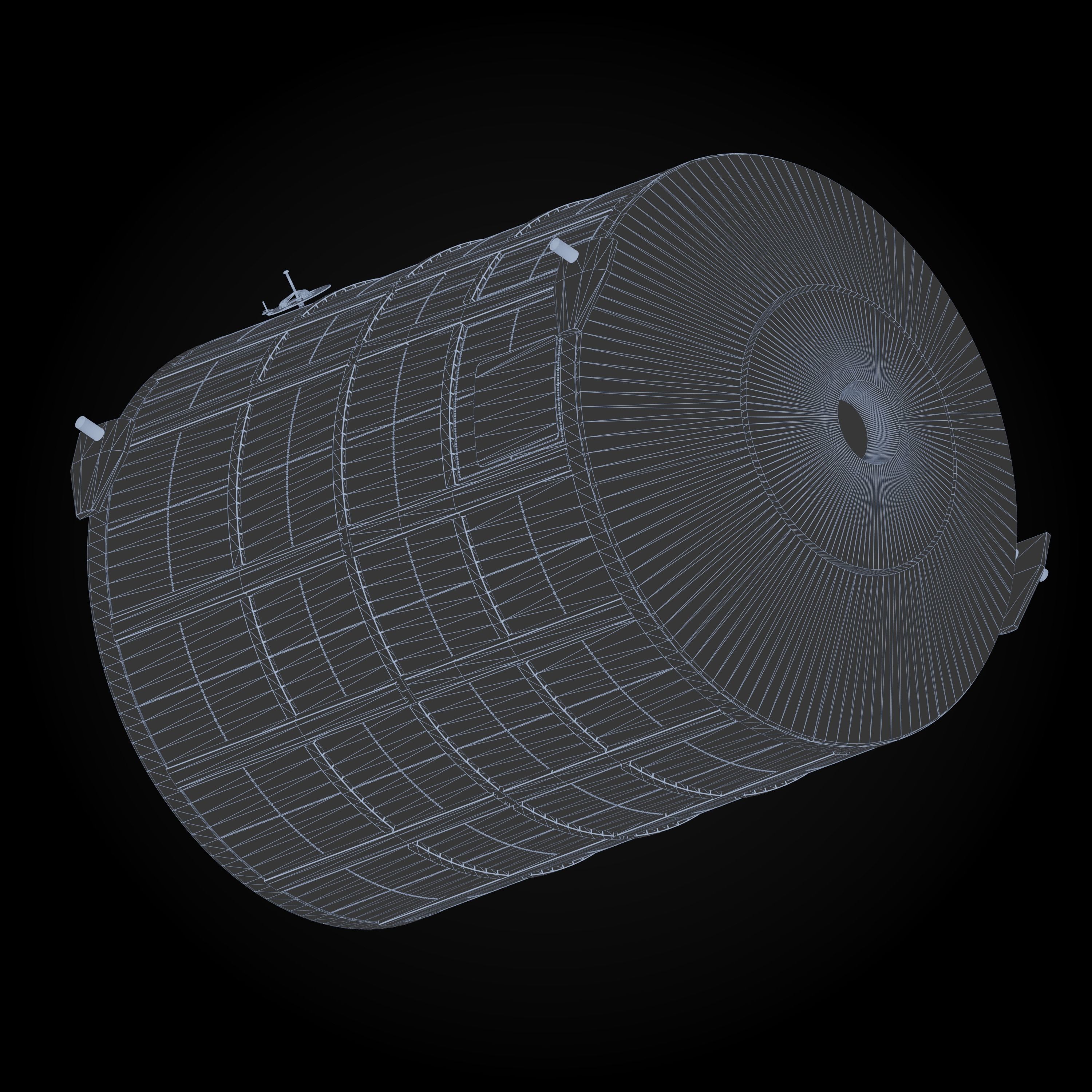 Multi-Purpose Logistics Module 3D model | CGTrader