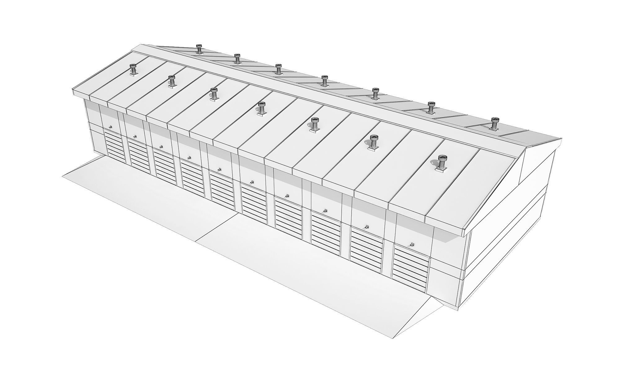 Logistics Center Collection 3D model | CGTrader