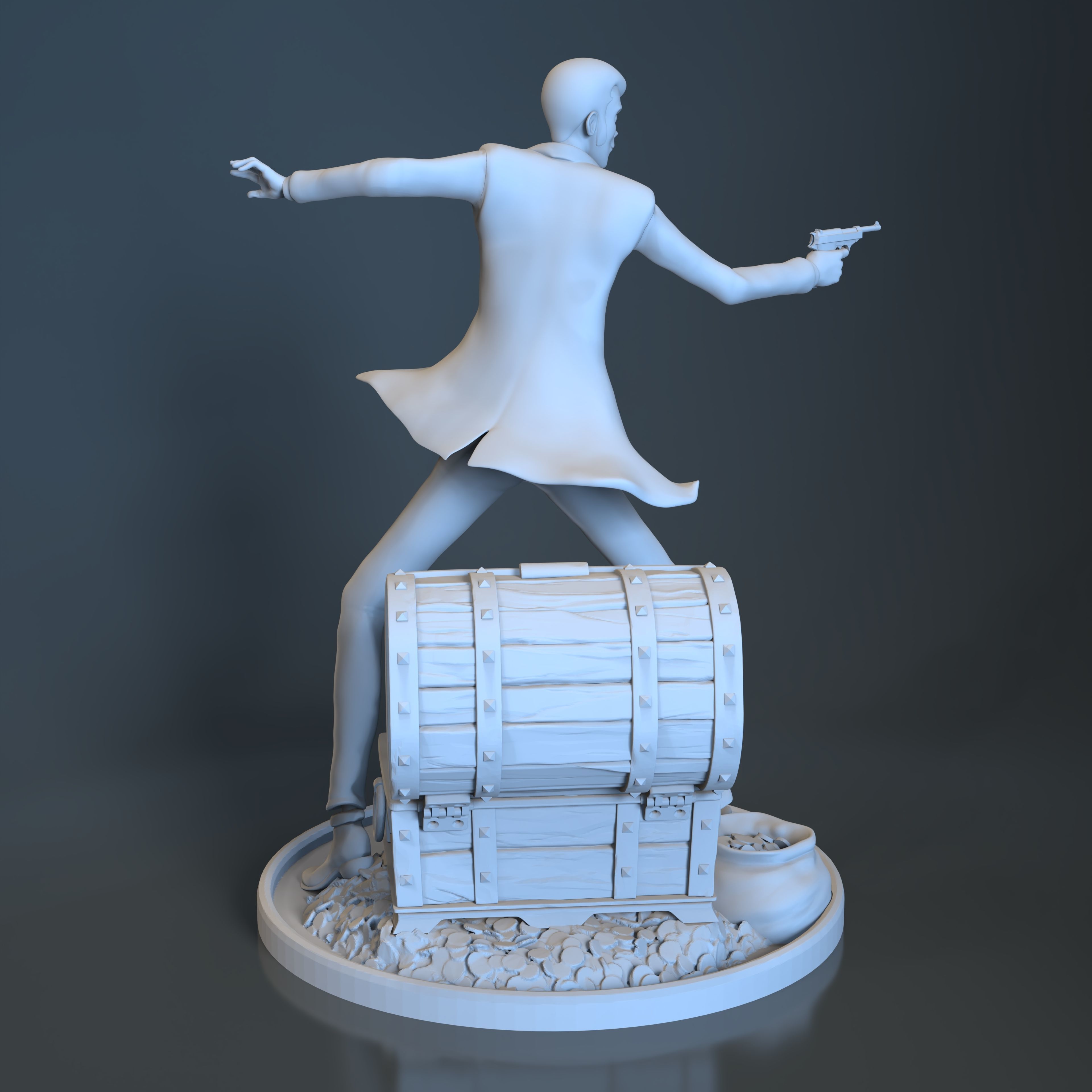 Lupin III 3D model 3D printable | CGTrader