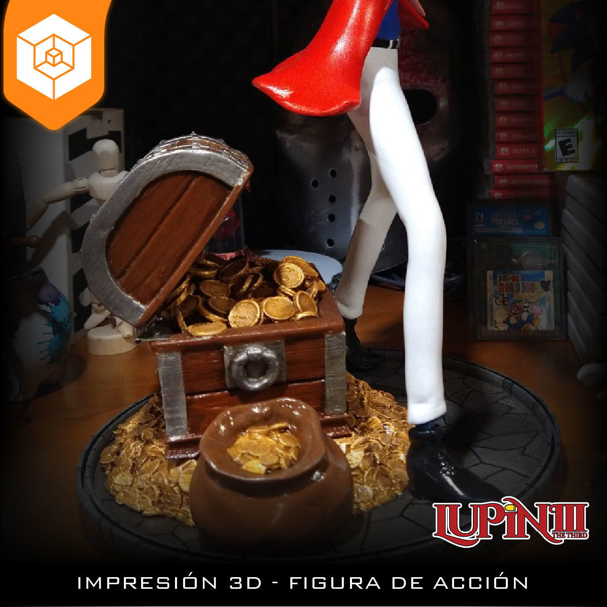 Lupin III 3D model 3D printable | CGTrader