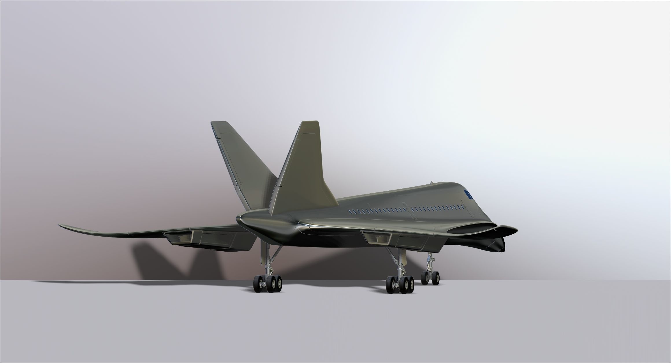 Concorde Prototype Aircraft Future File STL for 3D Printing 3D model 3D ...