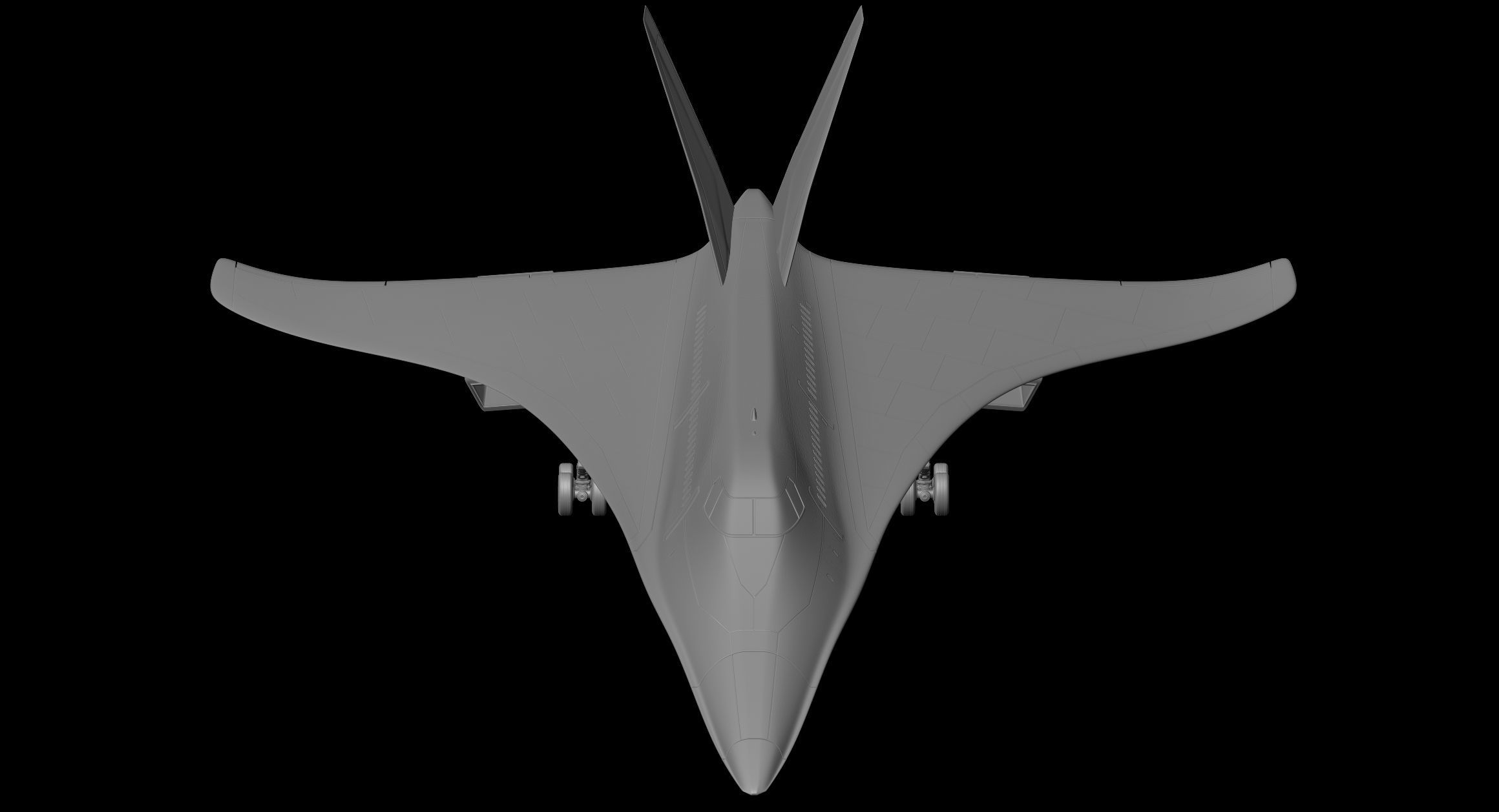 Concorde Prototype Aircraft Future File STL for 3D Printing 3D model 3D ...