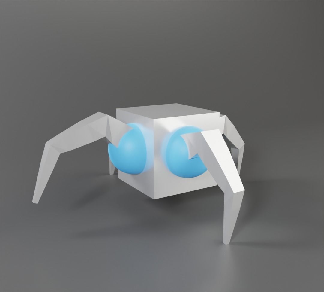Tiny Low Poly four-legged Creature Character free VR / AR / low-poly 3D ...