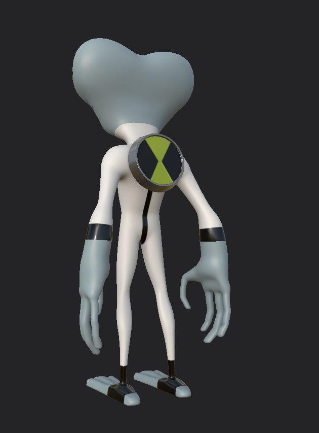 3D model Grey Matter benten VR / AR / low-poly | CGTrader