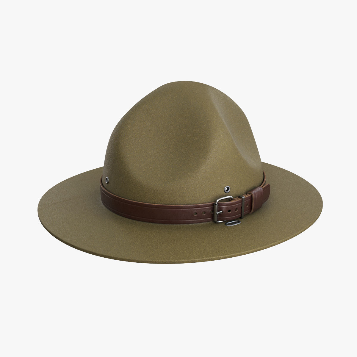 Scout campaign hat 3D model | CGTrader