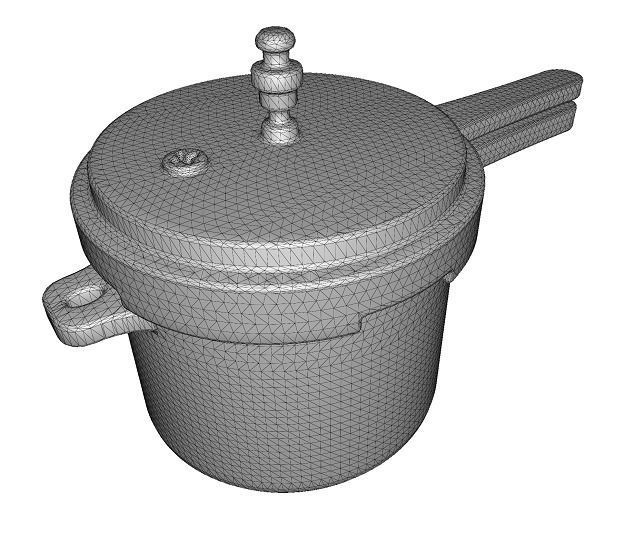 3D model Color Pressure Cooker VR / AR / low-poly | CGTrader