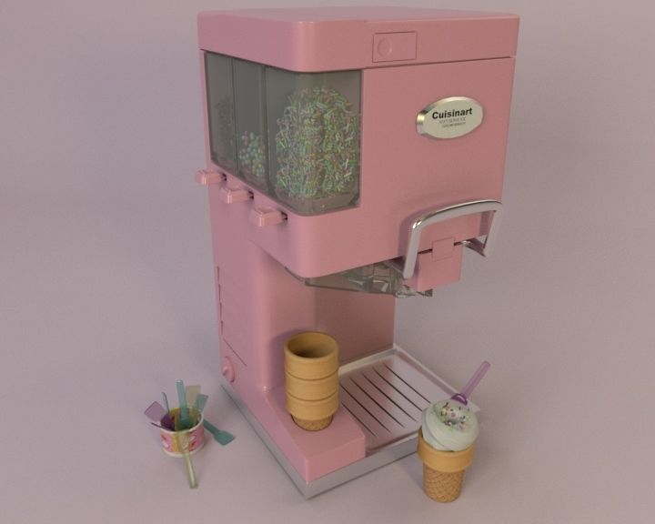 3D Ice cream machine 3D model | CGTrader