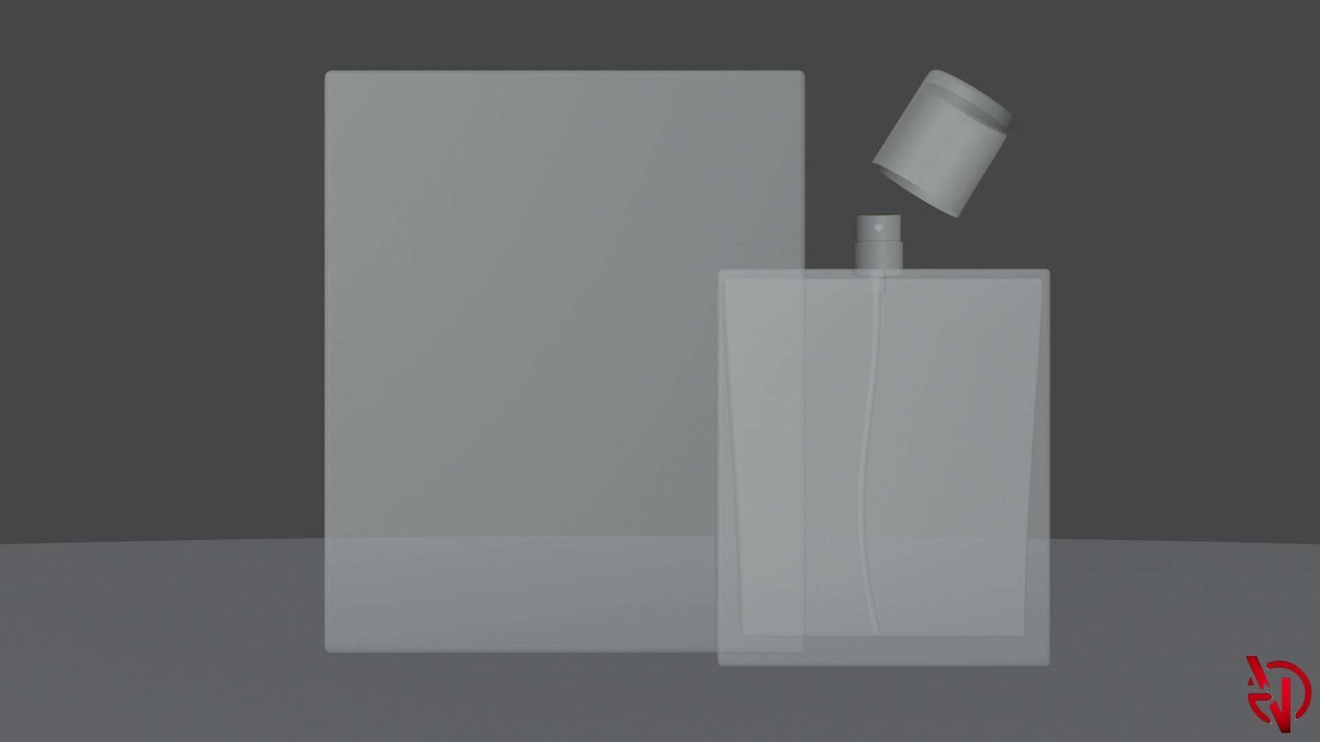 PERFUM BOTTLE free 3D model | CGTrader